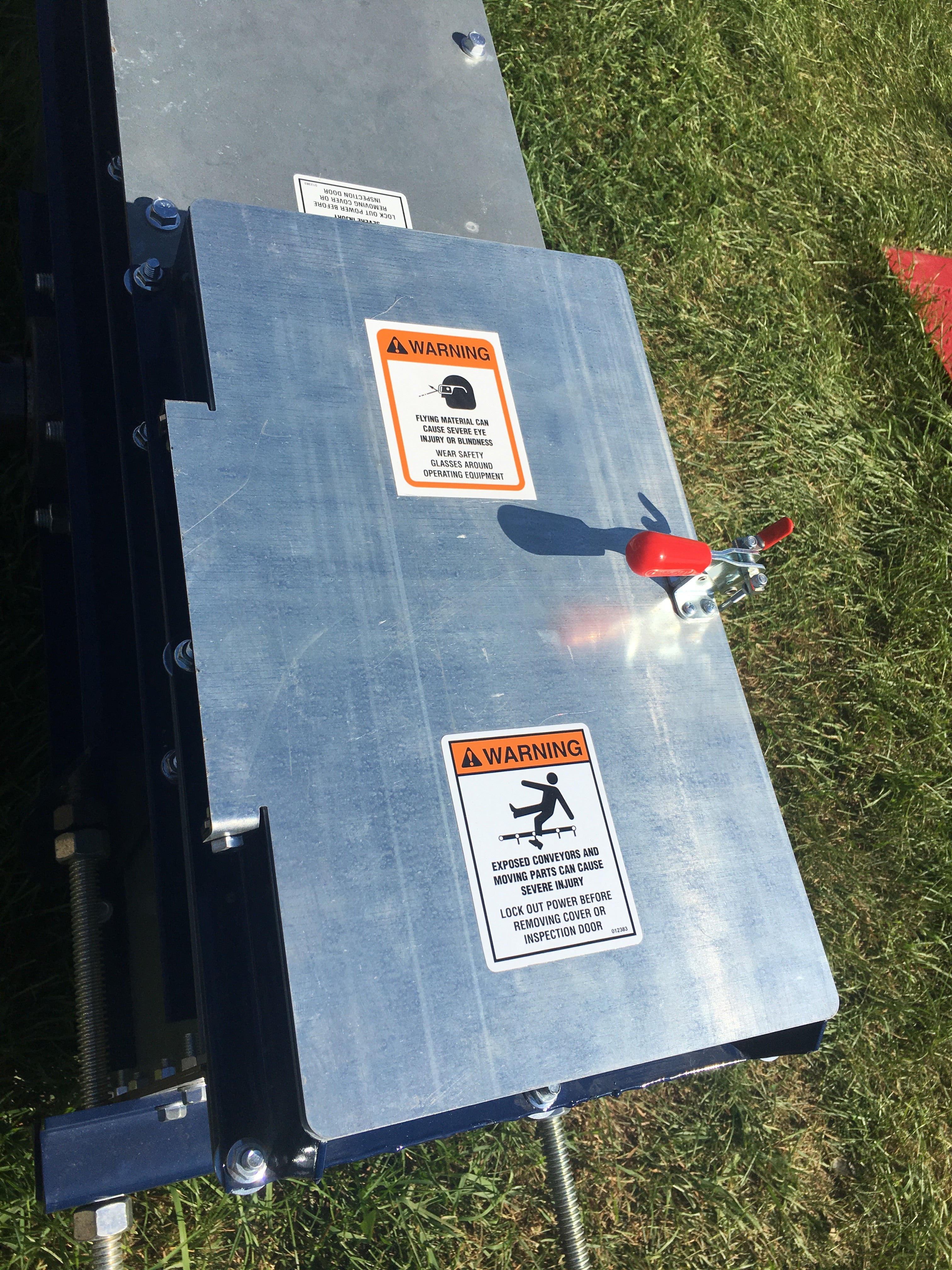 Large Inspection Door; 9.5” x 16”; hinged; with removable grate – DTI ...